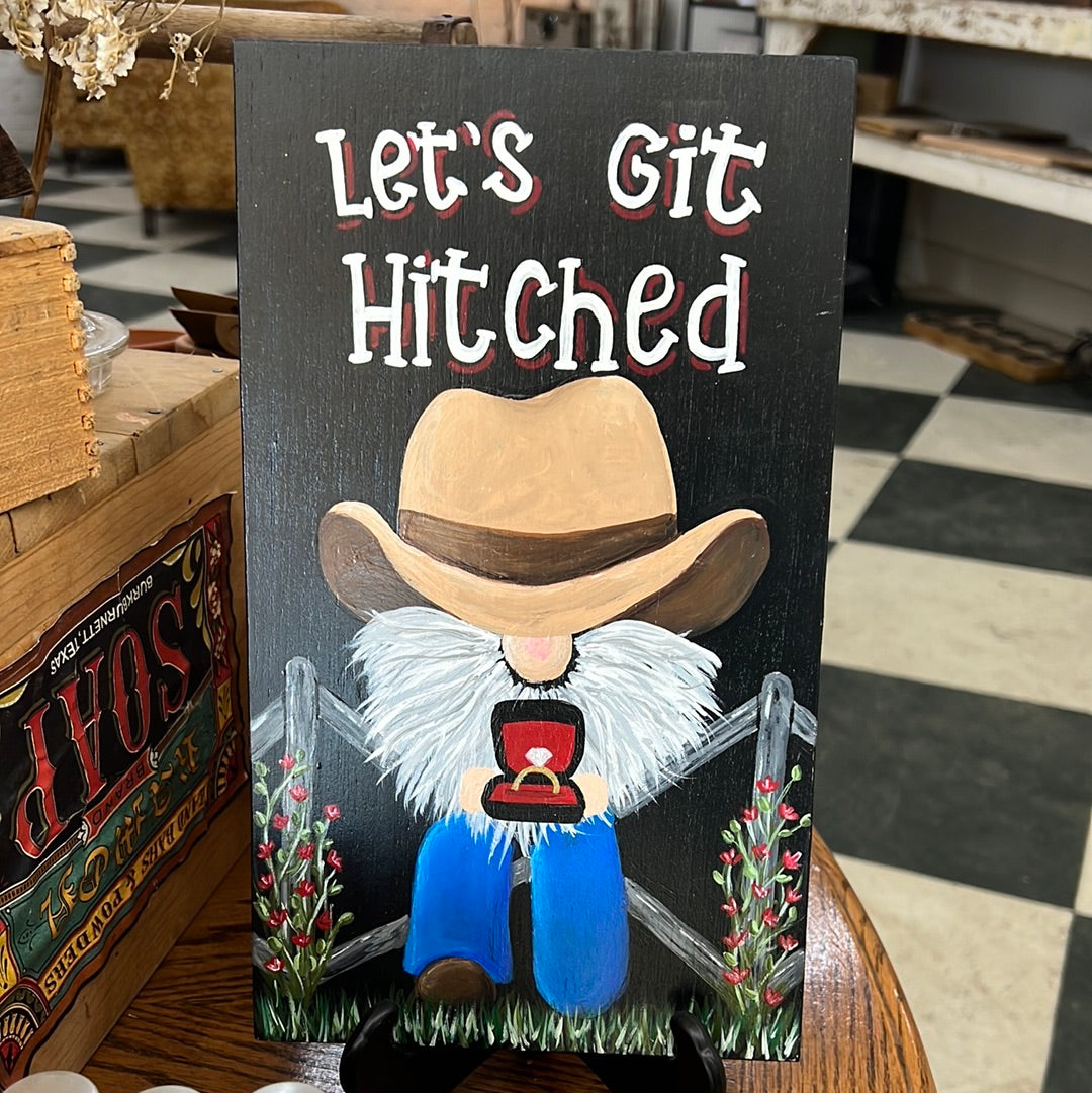 Let’s get hitched - art of joy – Gilbert Creek Gardens