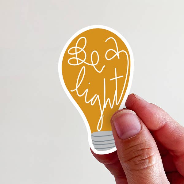 Be a Light Vinyl Sticker – Gilbert Creek Gardens